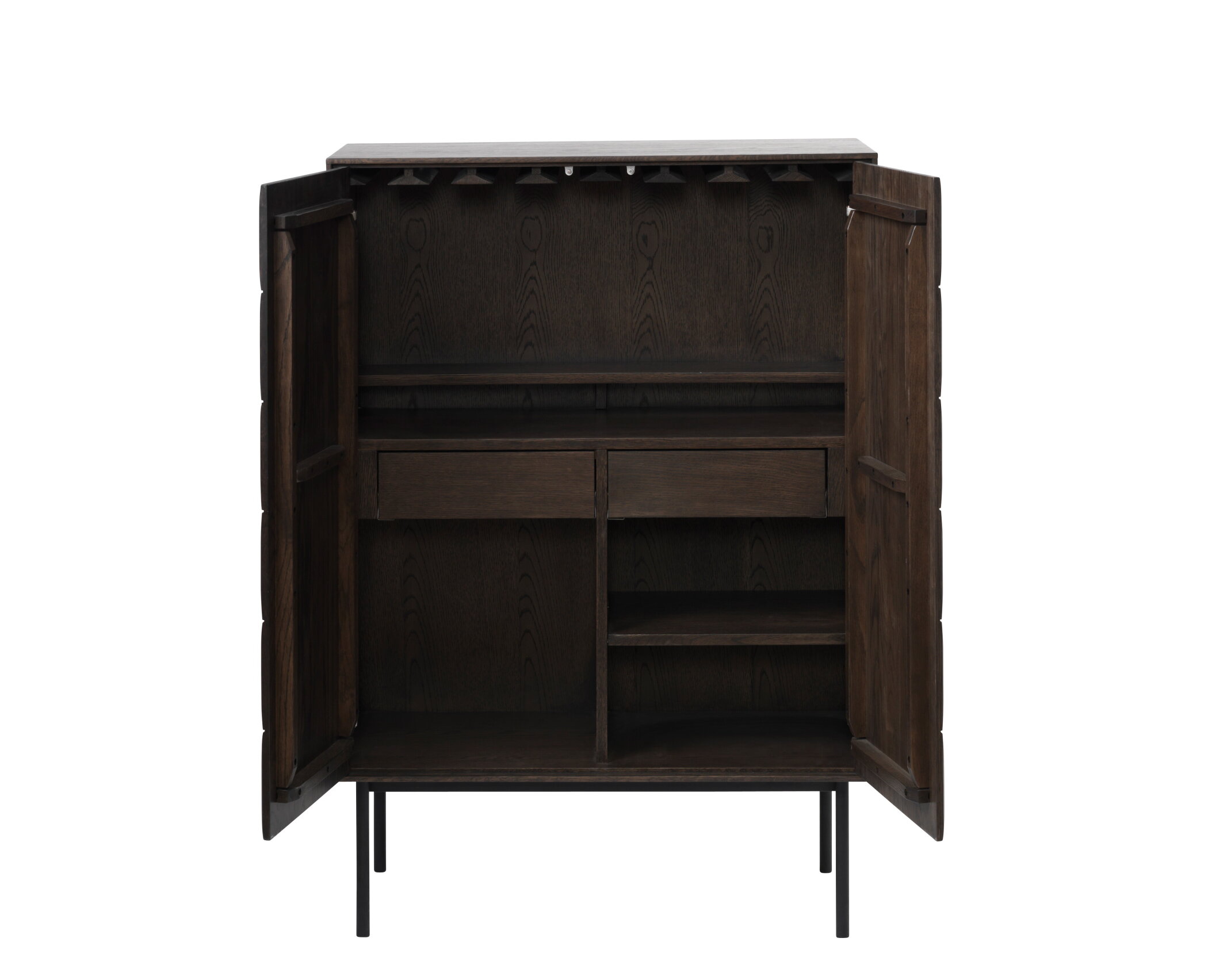 Drankkast Latina eiken 90 cm breed kopen? | Meubelplaats.nl