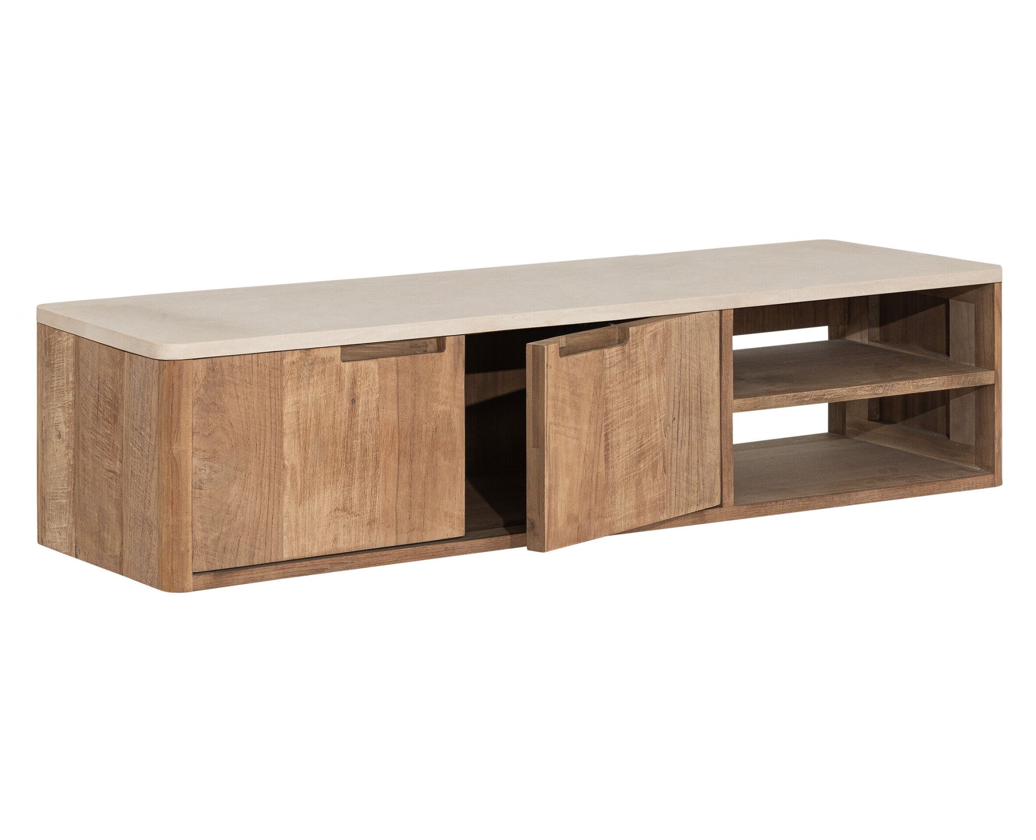 Bliss mortex hangend tv meubel No.2 small | Meubelplaats.nl
