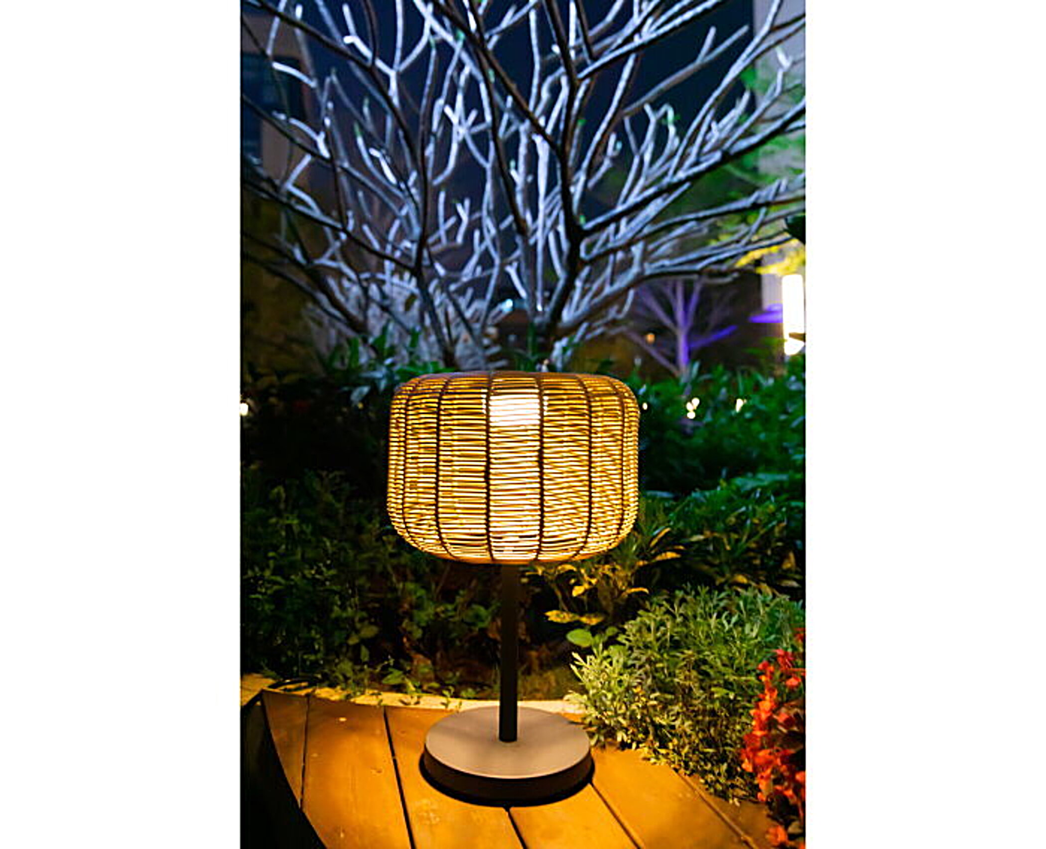 Buitenlamp Nina Garden Solar Rotan kopen? | Meubelplaats.nl