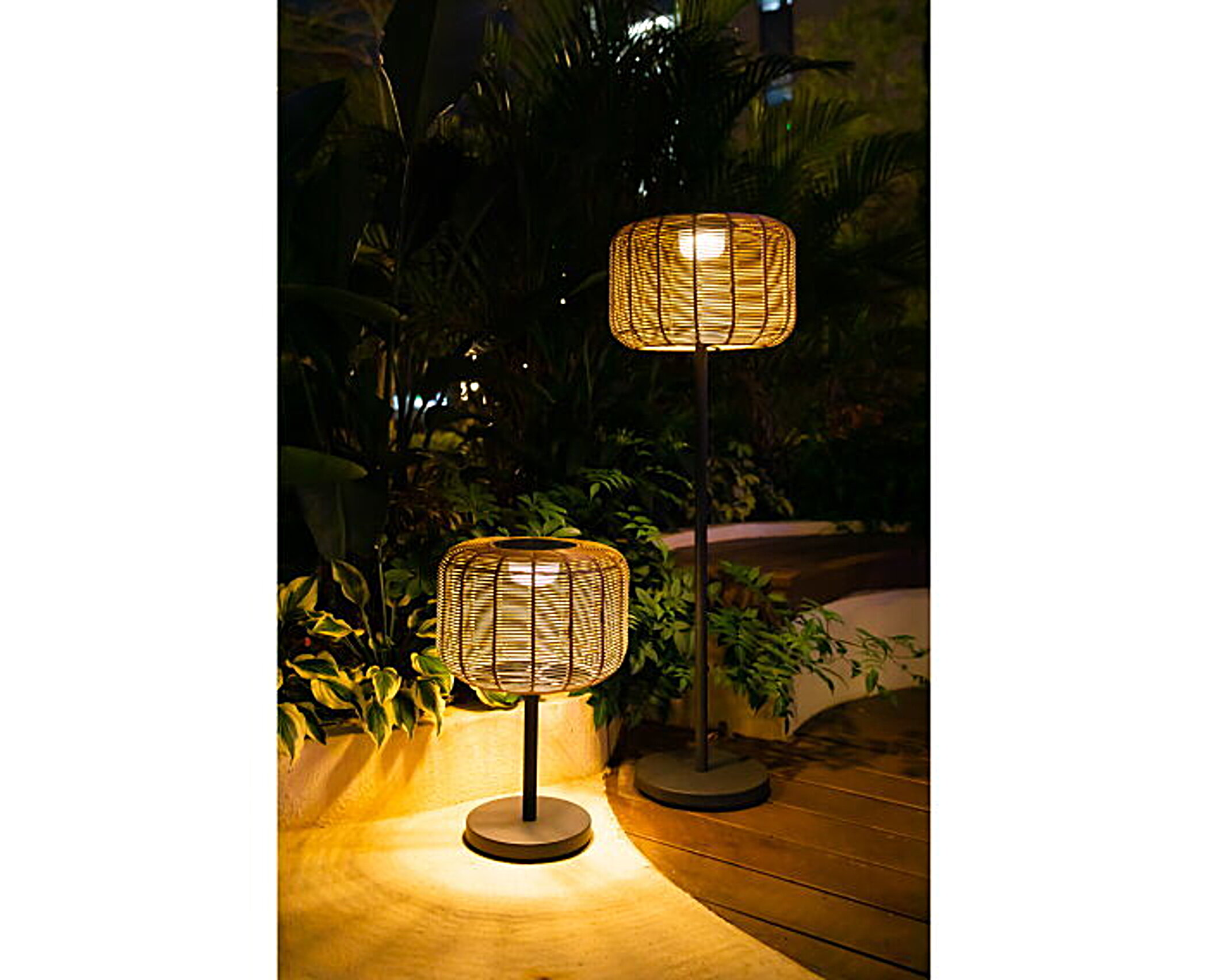 Buitenlamp Nina Garden Solar Rotan kopen? | Meubelplaats.nl