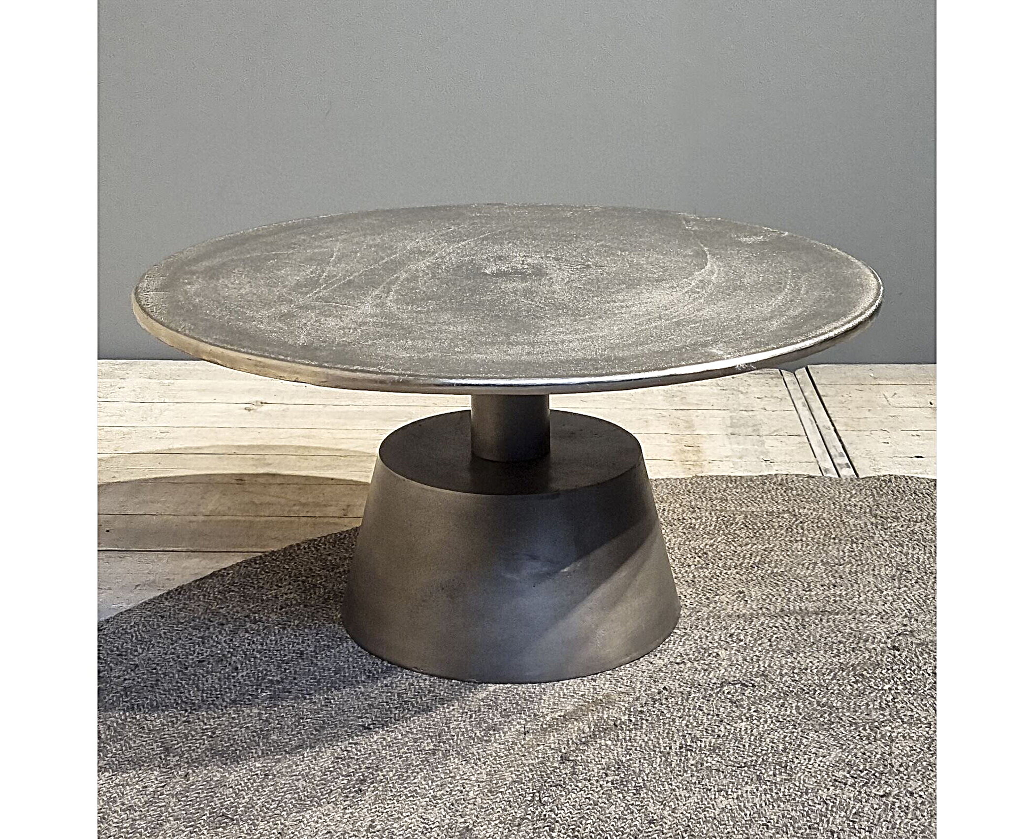 Kian Sidetable Zilver | Meubelplaats.nl