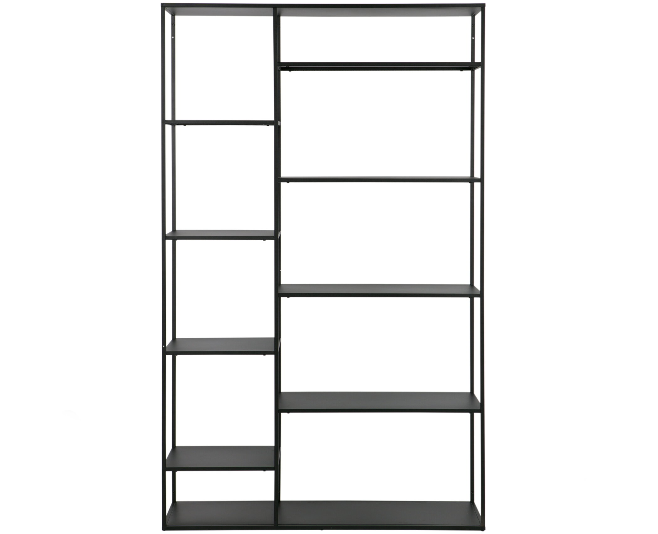 June Metalen Rek Zwart - WOOOD Exclusive | Meubelplaats.nl