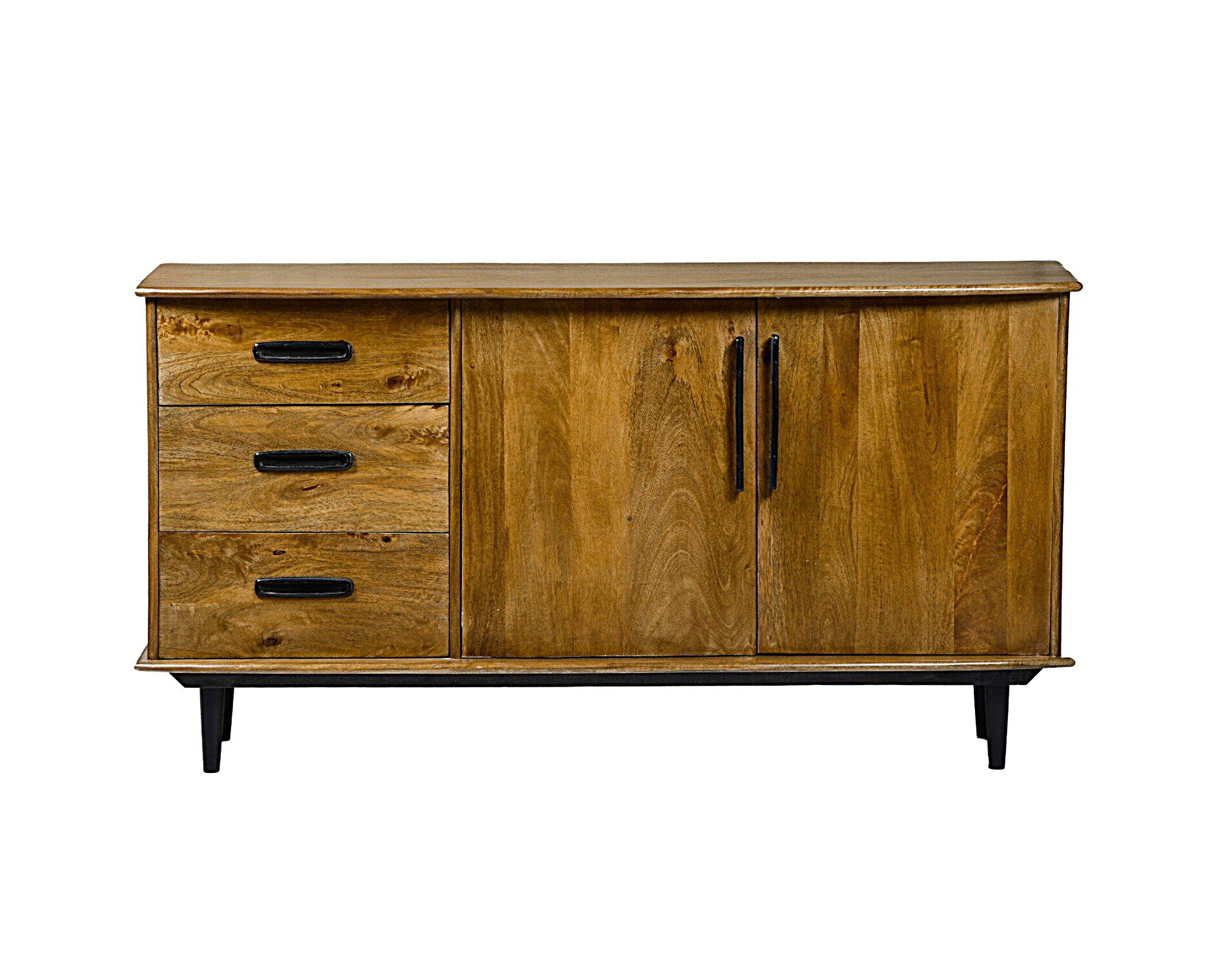 Retro dressoir van mangohout? Bekijk dressoir Elias! | Meubelplaats.nl