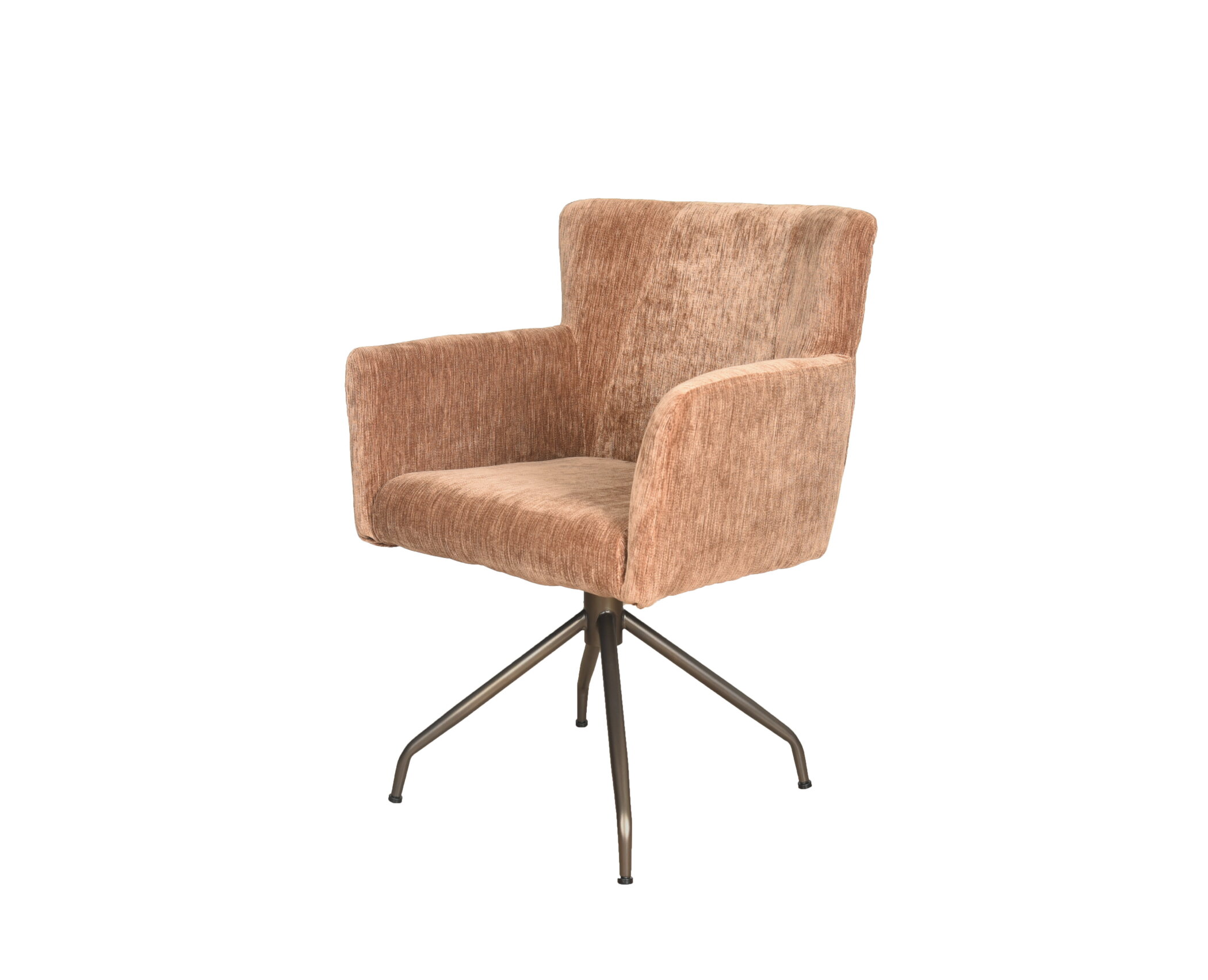 Eetkamerstoel Prague poot Atlas 360 anodic brown kopen? | Meubelplaats.nl