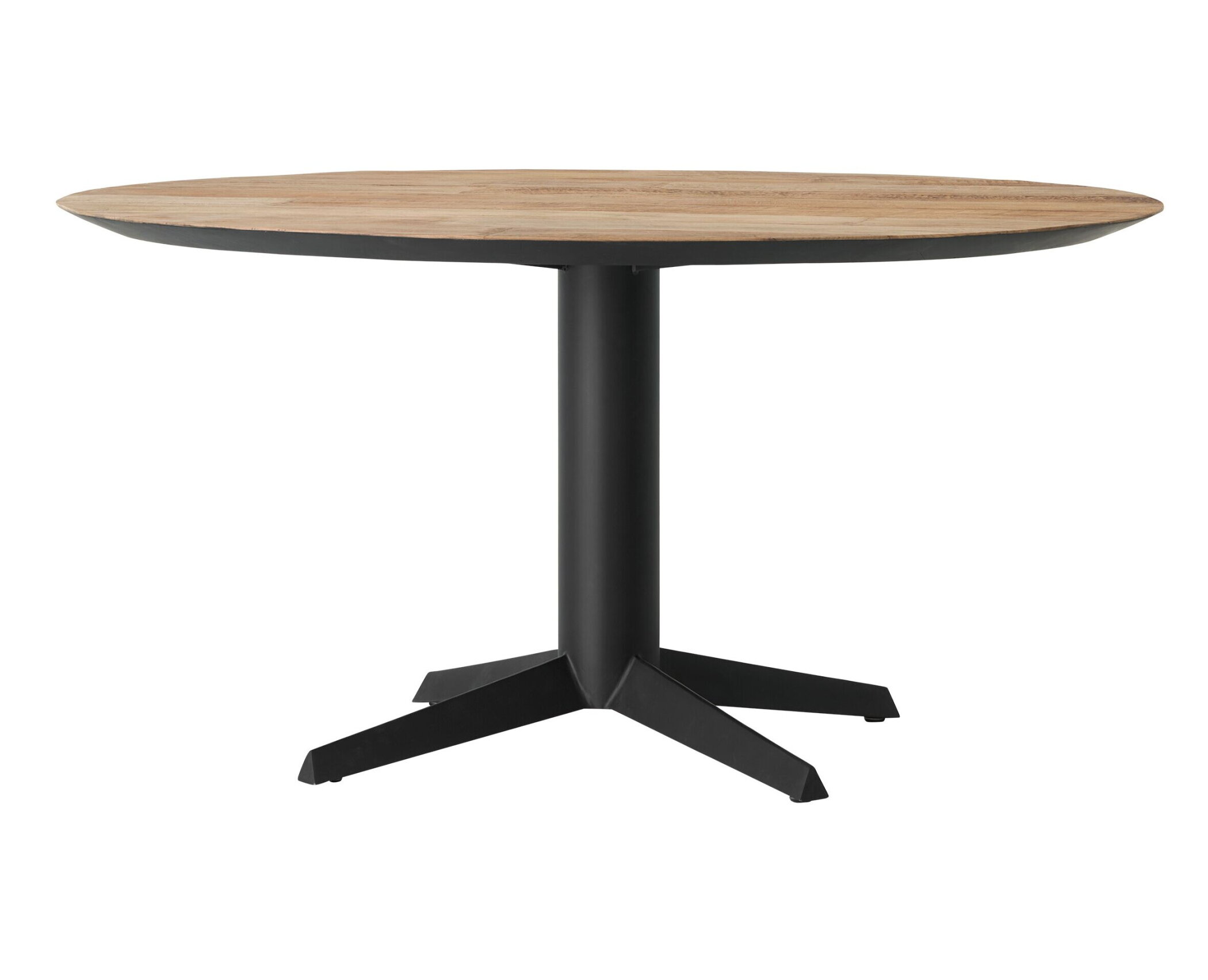 DTP Home Soho eettafel rond 150x150x76 cm - Teakhout - Naturel kopen? | Meubelplaats.nl