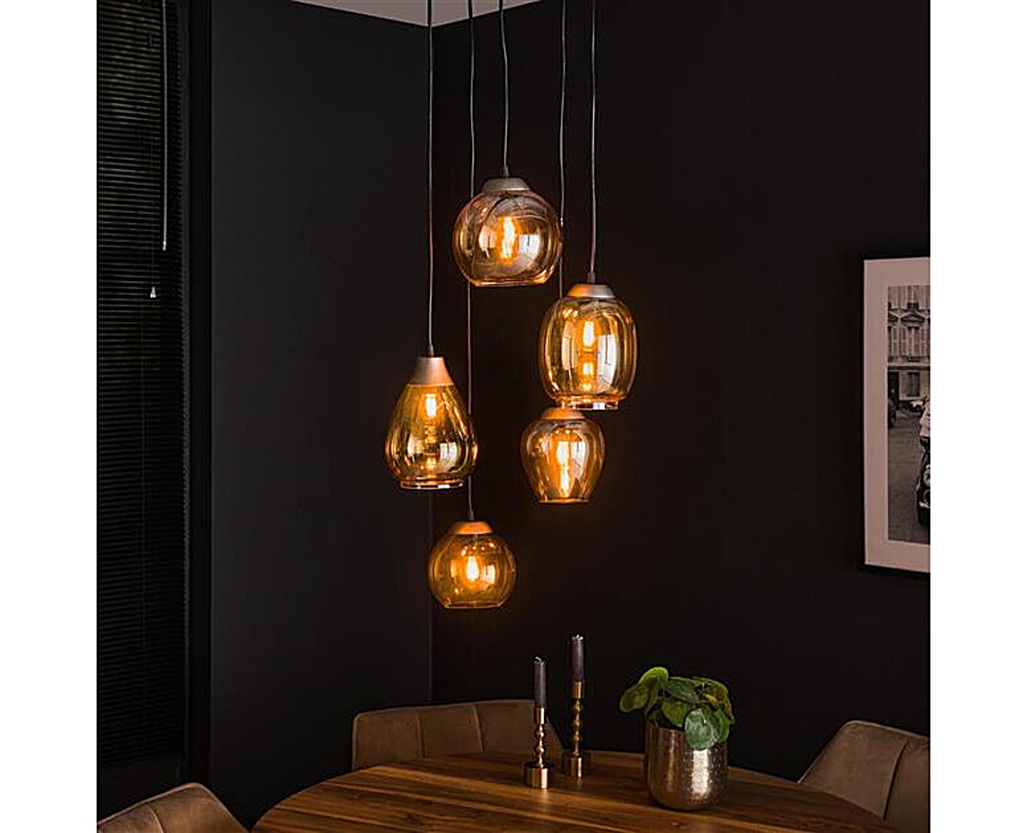 Hanglamp Philip mix 5-lichts kopen? | Meubelplaats.nl
