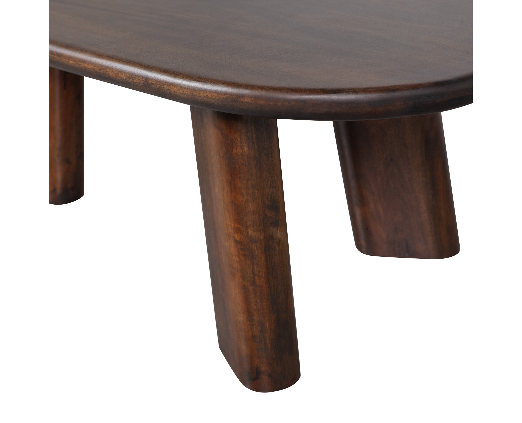 Roundly Salontafel Mango Hout Walnoot - BePureHome | Meubelplaats.nl