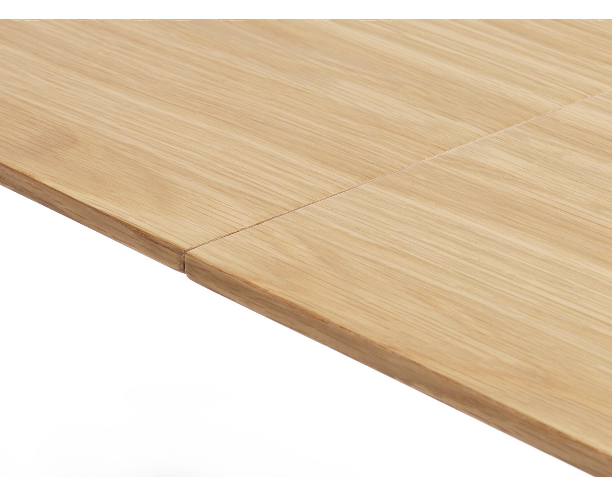Eettafel Gallina eiken uitschuifbaar 100x190-280 cm - Naturel kopen ...