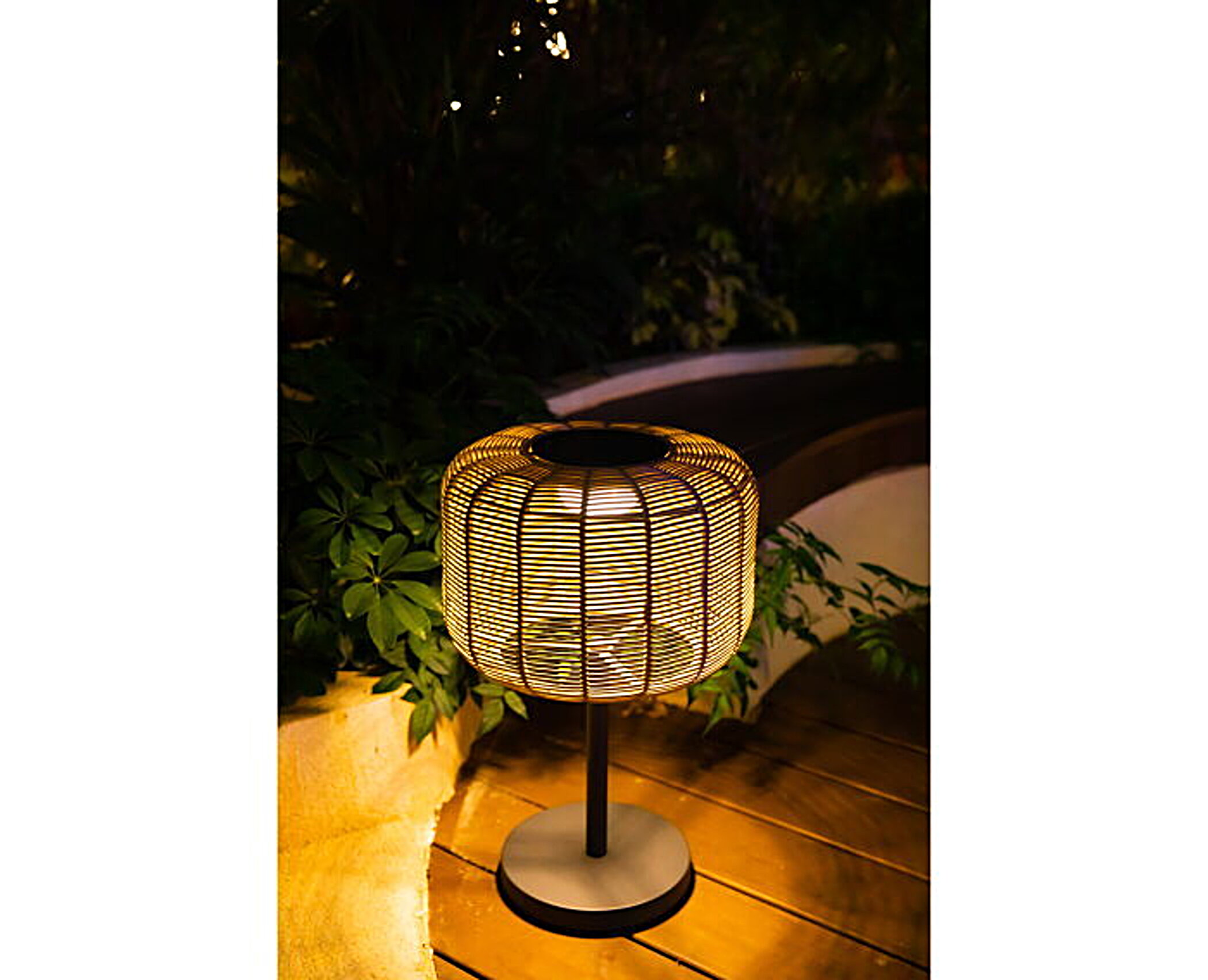 Buitenlamp Nina Garden Solar Rotan kopen? | Meubelplaats.nl