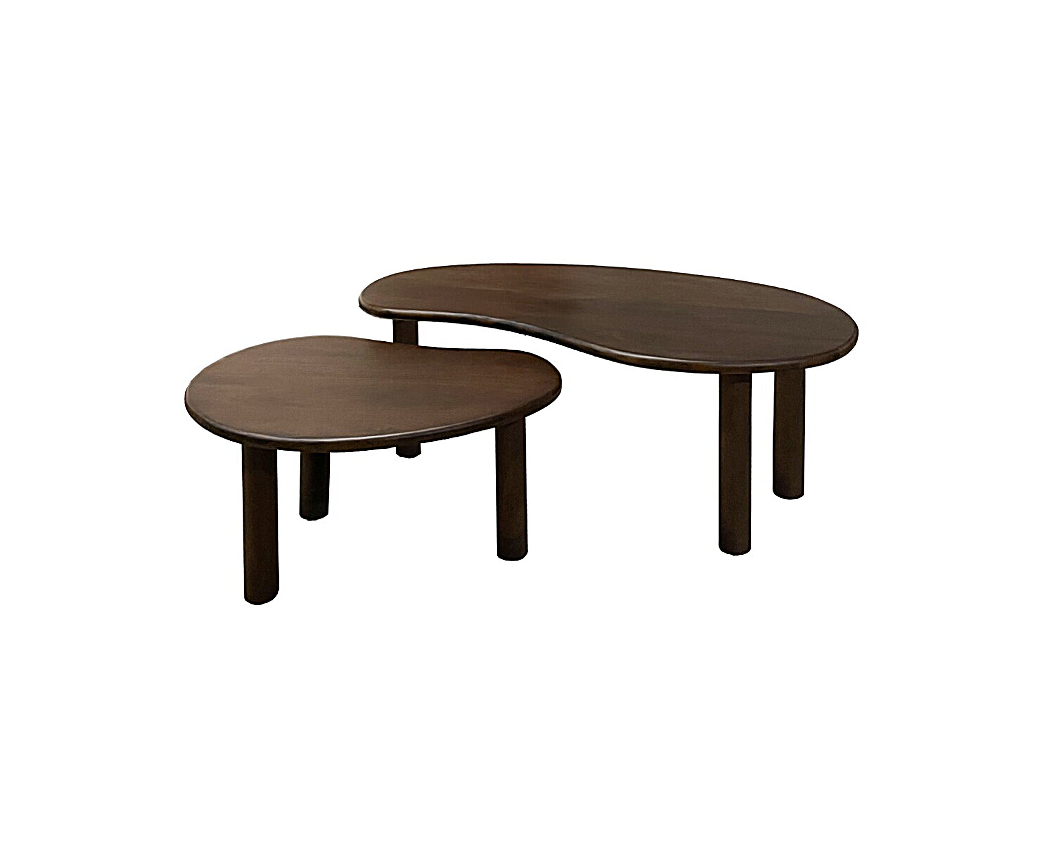 Salontafel Nubi Set van 2 - Bruin van Livingfurn kopen? | Meubelplaats.nl