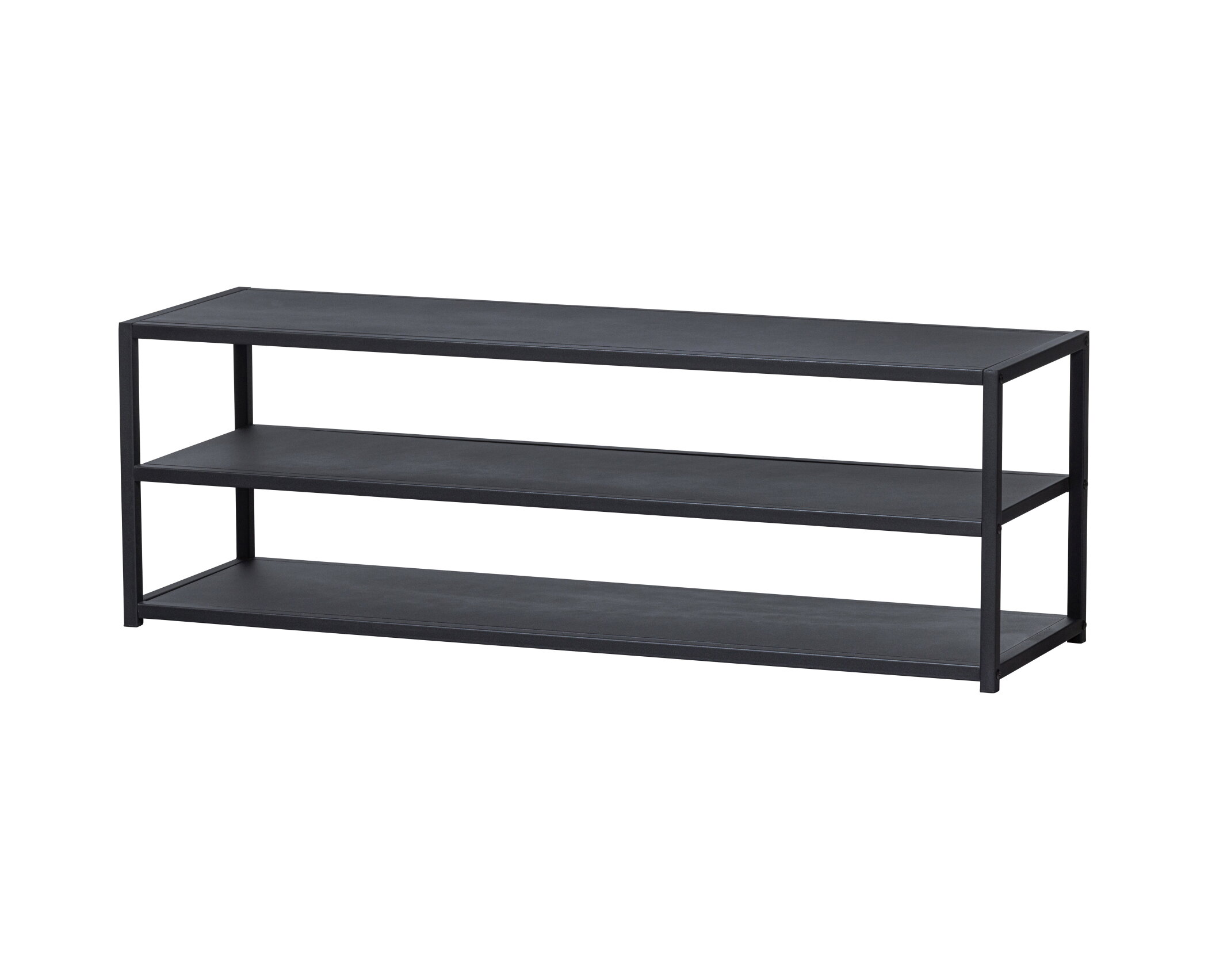 Teun Tv Meubel Metaal Zwart - WOOOD | Meubelplaats.nl