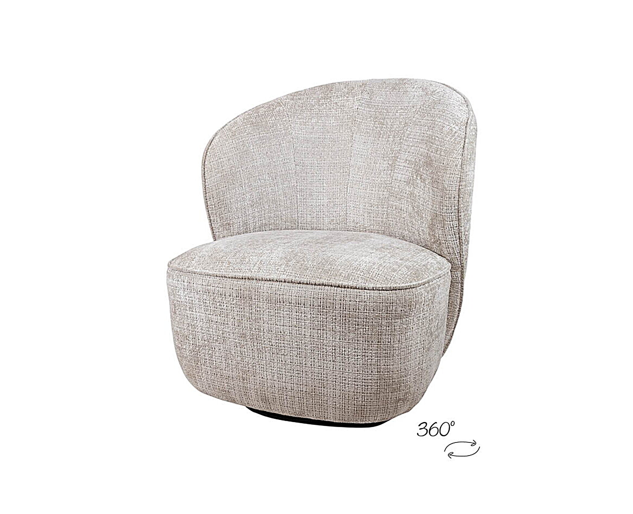 Draaifauteuil Avi 360 - Star Collection kopen? | Meubelplaats.nl