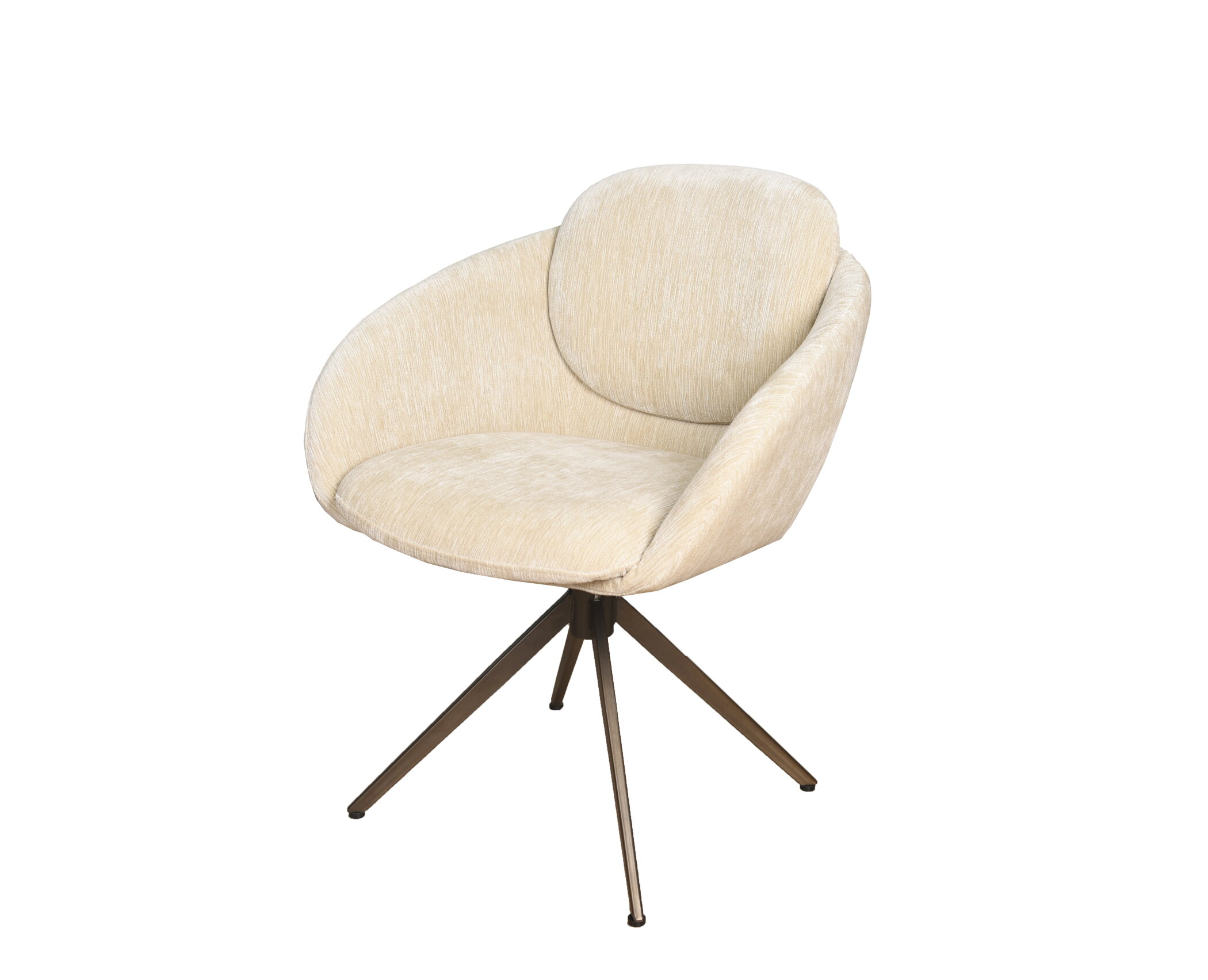 Eetkamerstoel Nice poot Moon 360 anodic brown kopen? | Meubelplaats.nl