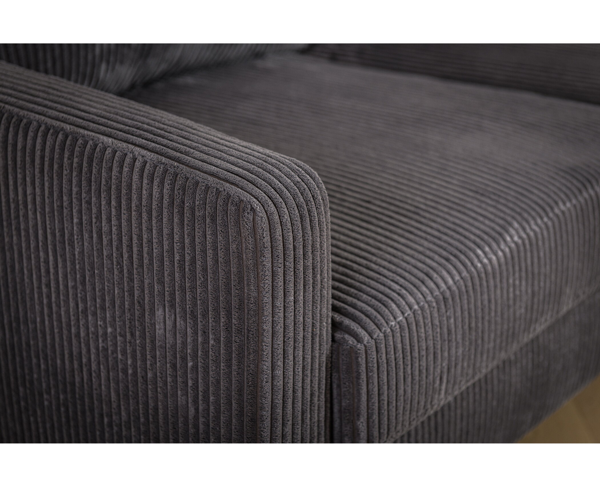 Hoekbank Hailey Ribstof van BY-OLAF kopen? | Meubelplaats.nl